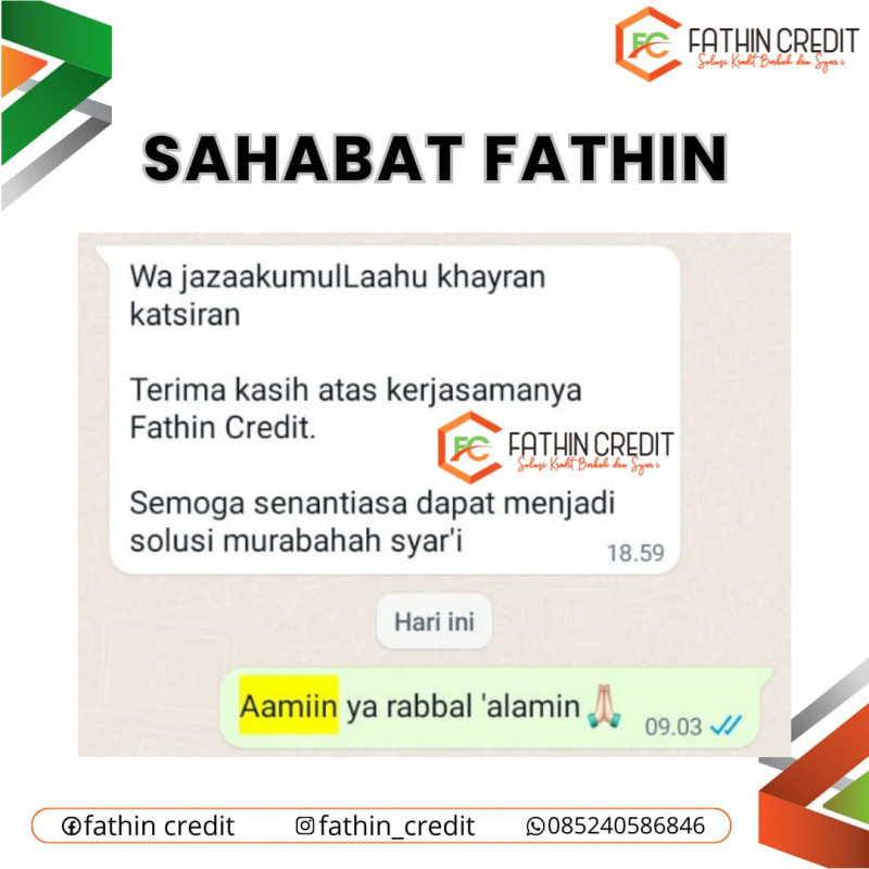 KREDIT SYAR'I MAKASSAR, FATHIN CREDIT