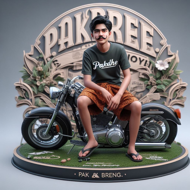 HASIL PRAKTEK FOTO VISUAL AI